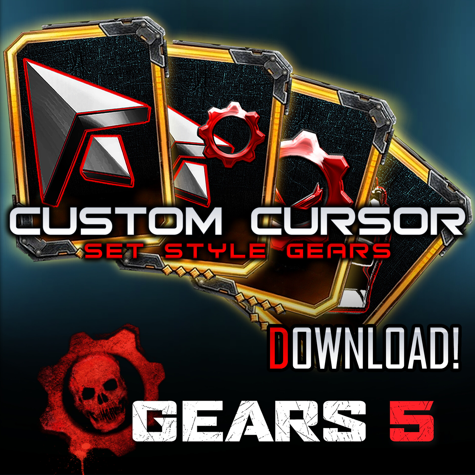 Sulick Mondragon - Gears Of War Cursor Set