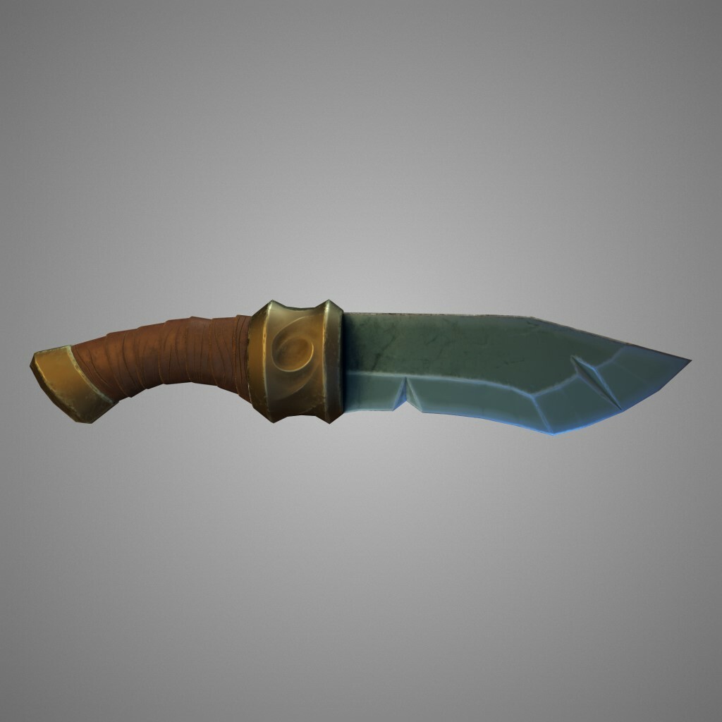 ArtStation - Stylized Knife