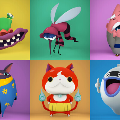 ArtStation - Yo-Kai Watch Fan Art