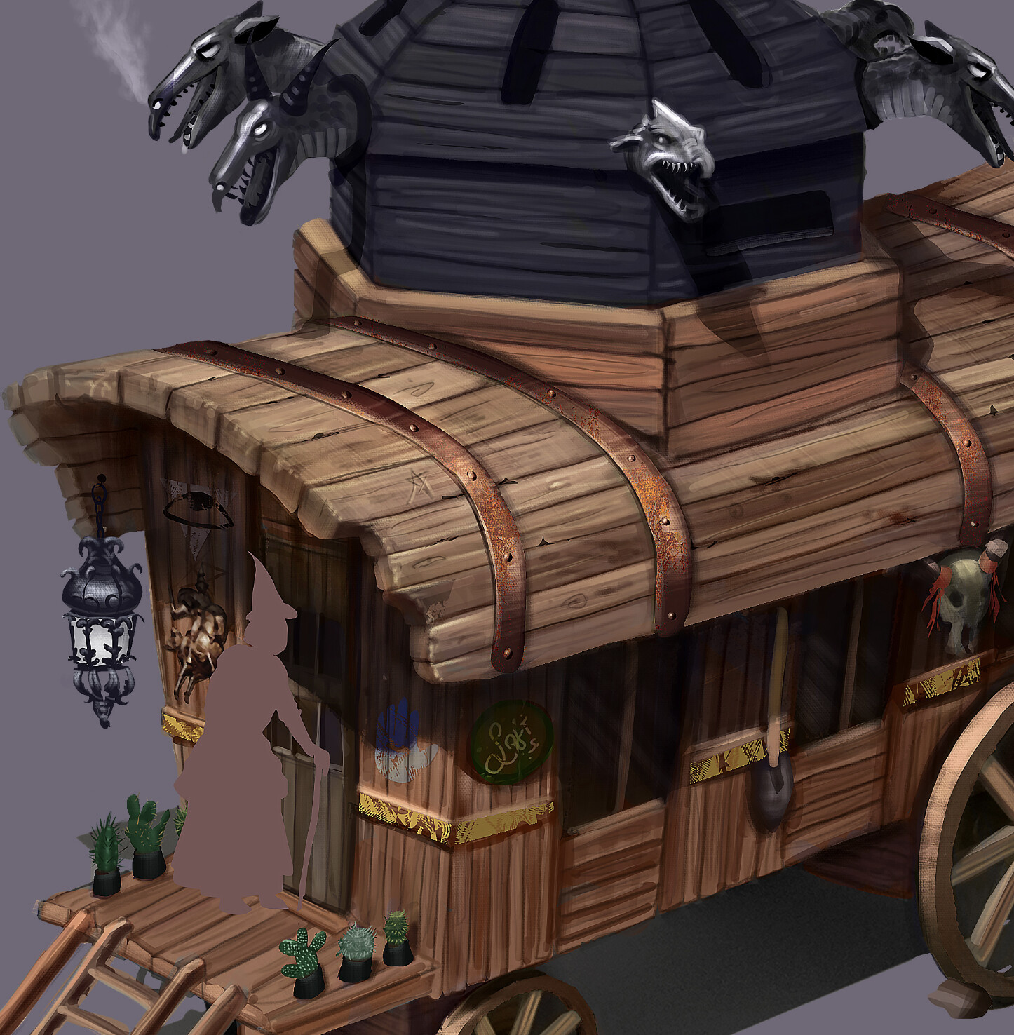 ArtStation - Gypsy Caravan