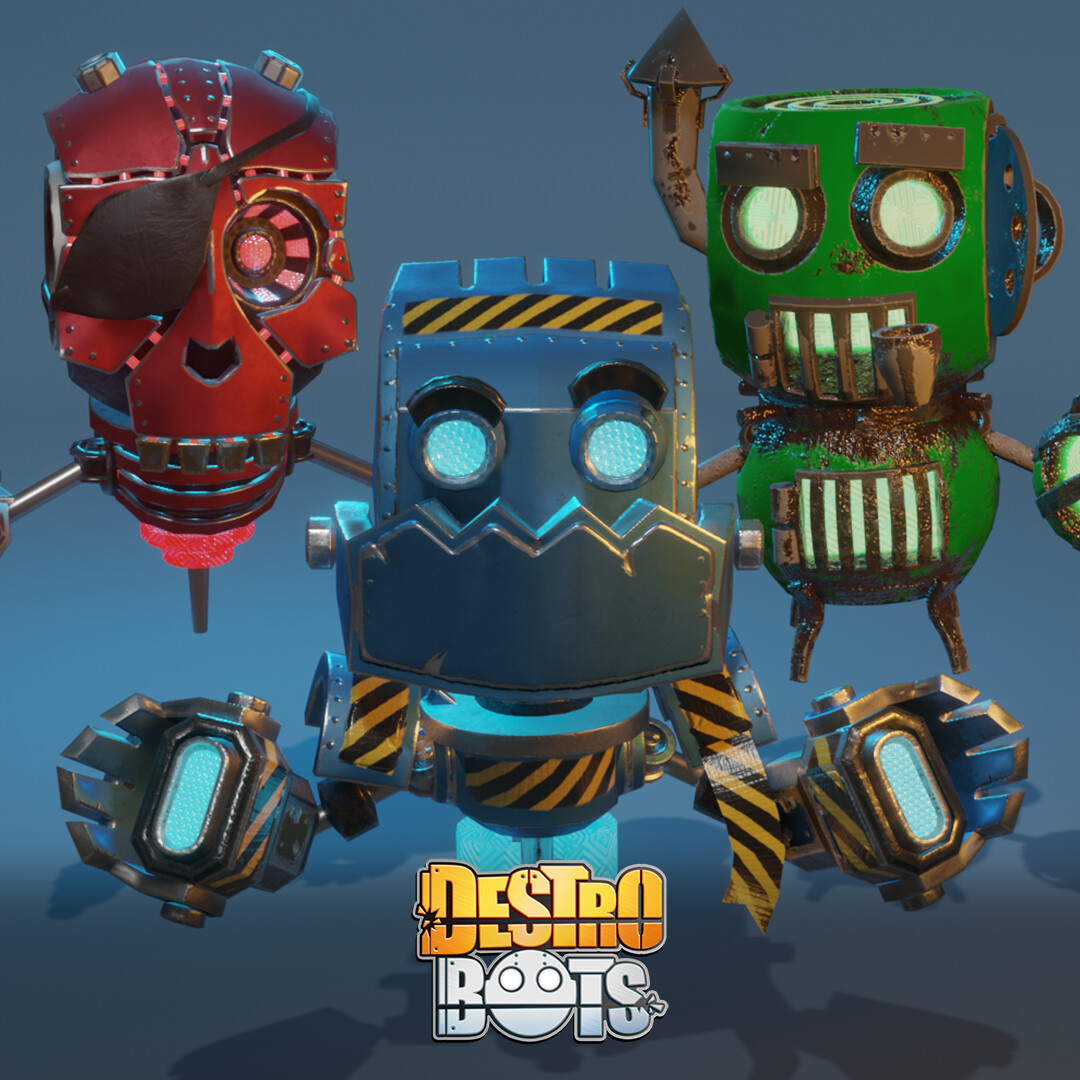 ArtStation - Destrobots