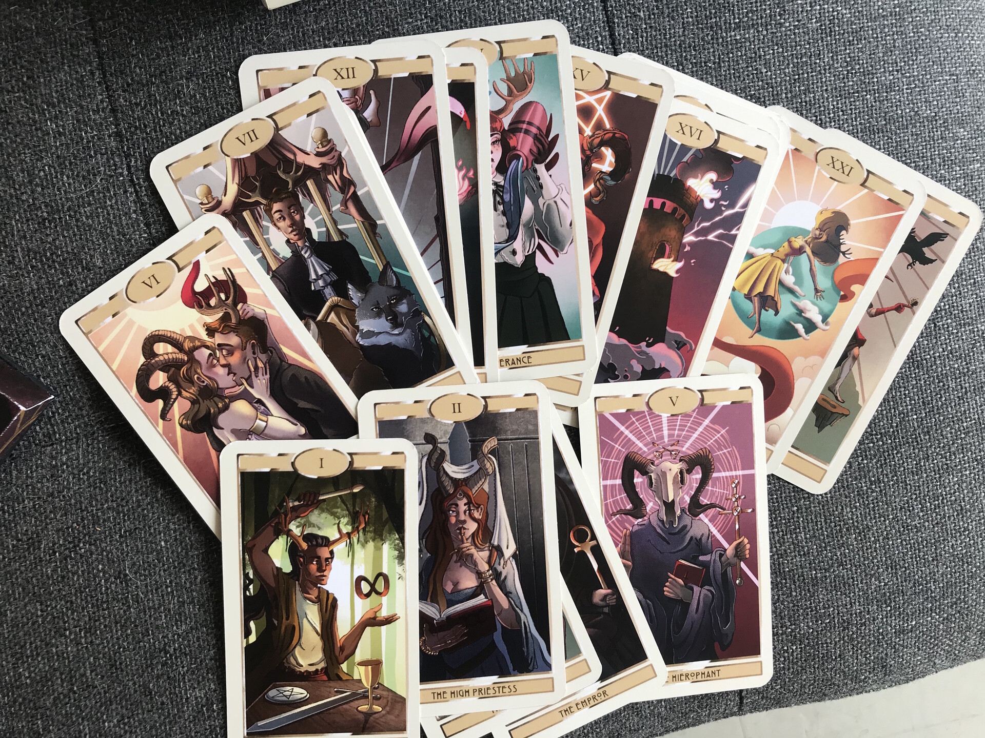 ArtStation - Moira's Faith Tarot