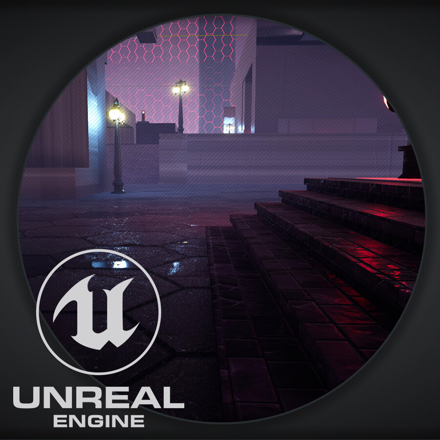 ArtStation - Hardlight; Dystopian light & color studies