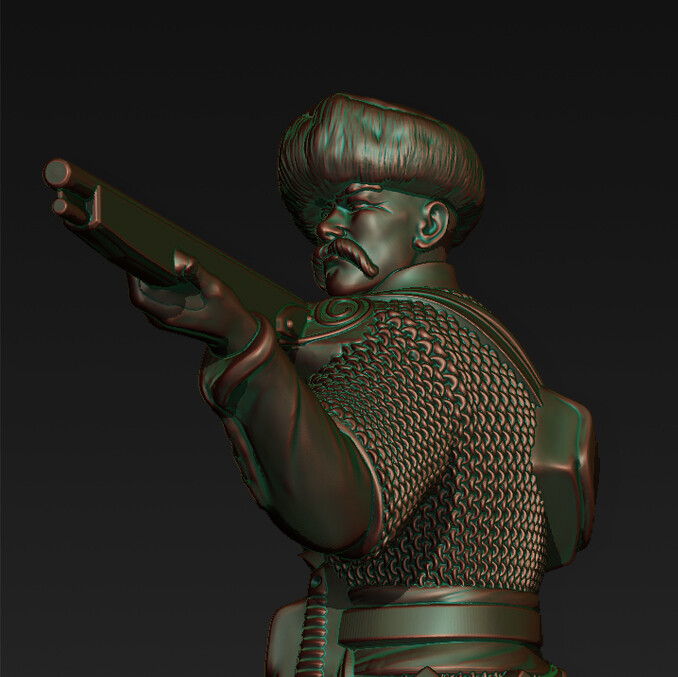 ArtStation - Kozak Shooter (minting/machine struck)