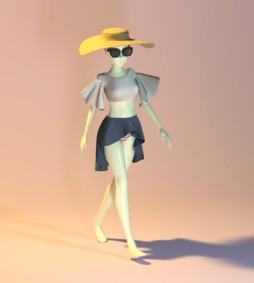 ArtStation - Cloth simulation