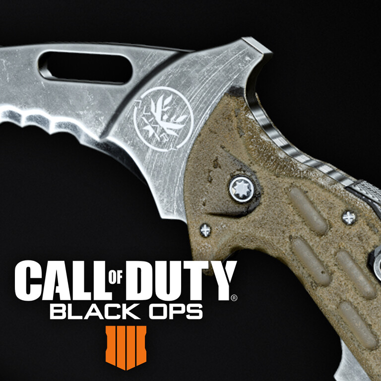 ArtStation - Call of Duty: Black Ops 4 Karambit Knife