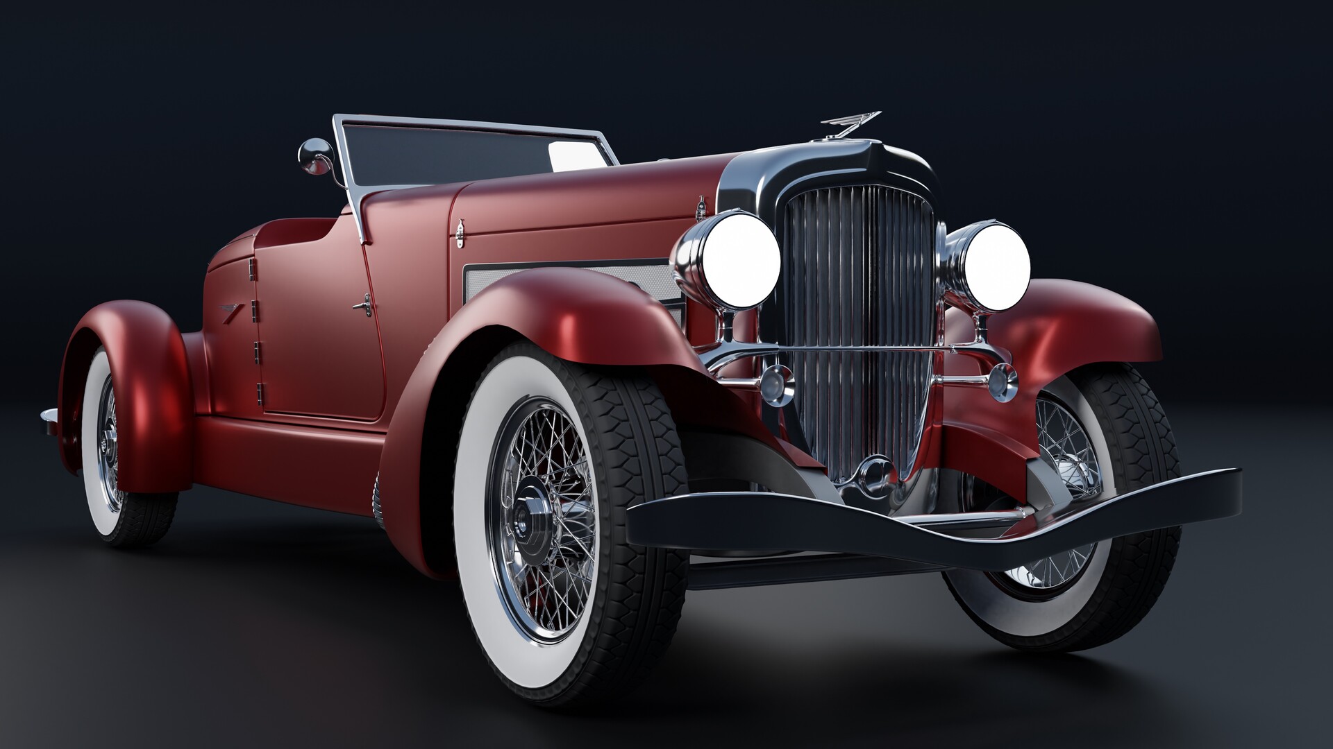 ArtStation - DUESENBERG II SJ BOATTAIL SPEEDSTER.