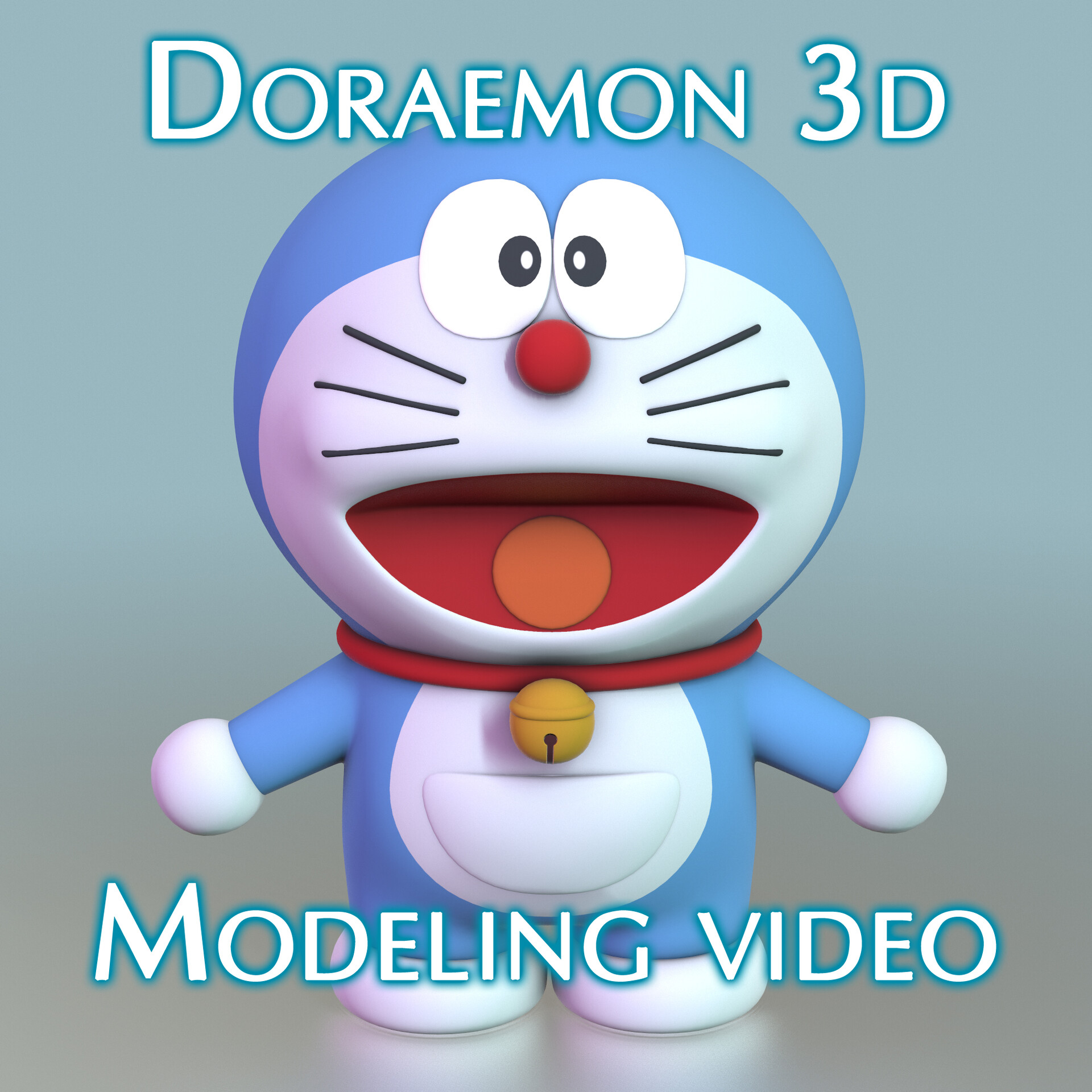 ArtStation - Doraemon 3d modeling