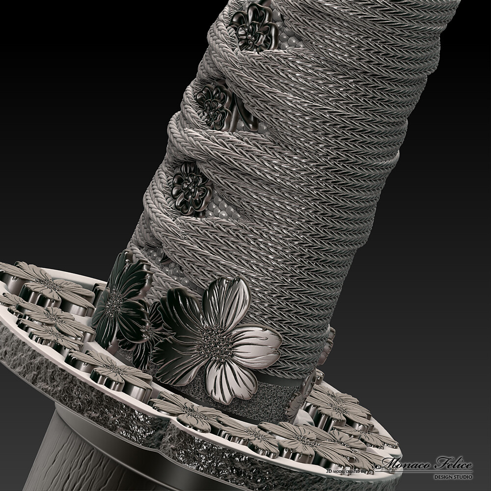 ArtStation - Tanto. Exclusive 3D model of jewelry.