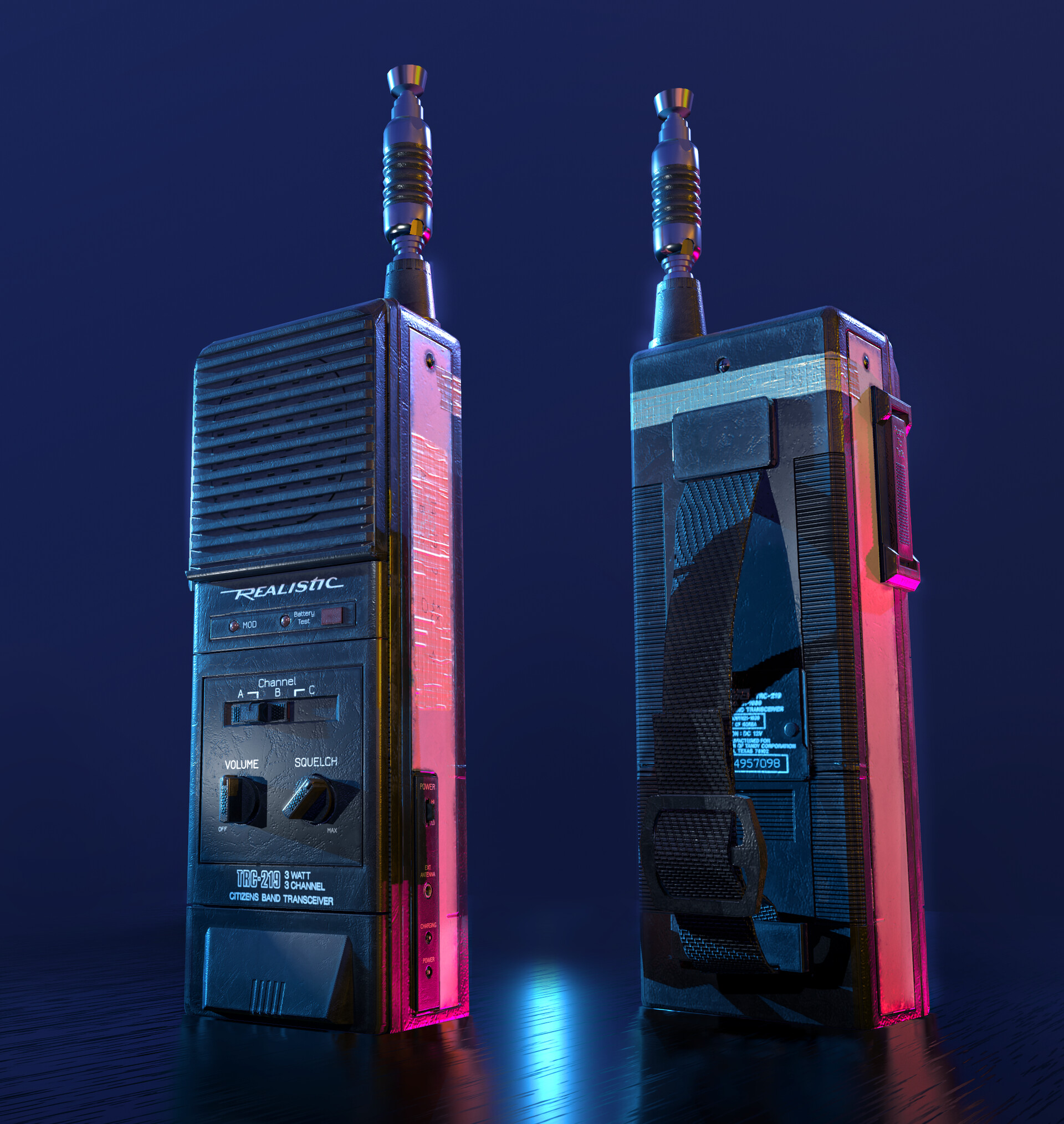 ArtStation - TRC-219 Radio