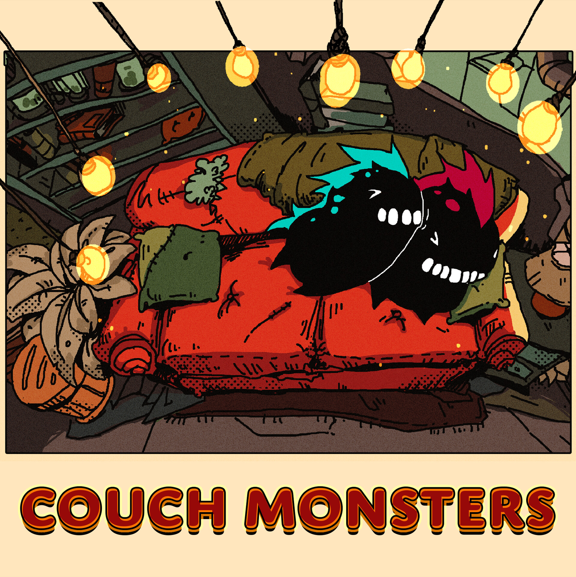 ArtStation - Couch Monsters| 2d Couch-Coop Puzzler