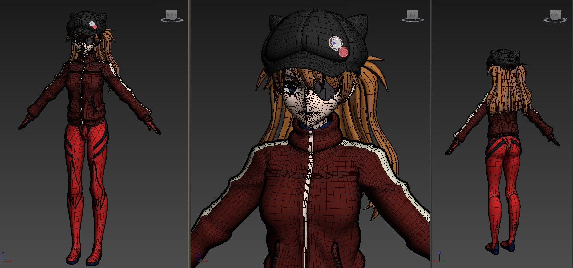 ArtStation - Eva Award Q 2020 Asuka