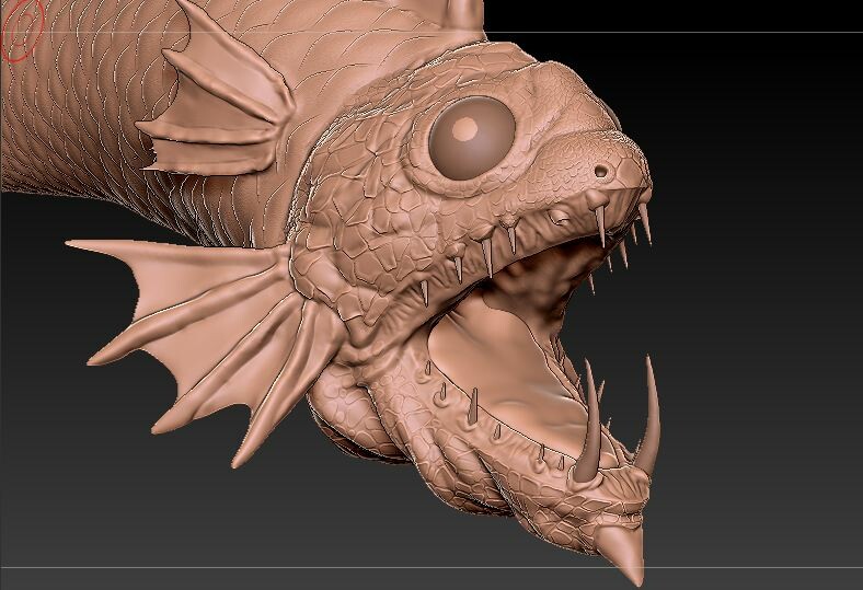 ArtStation - Concept fish sculpt