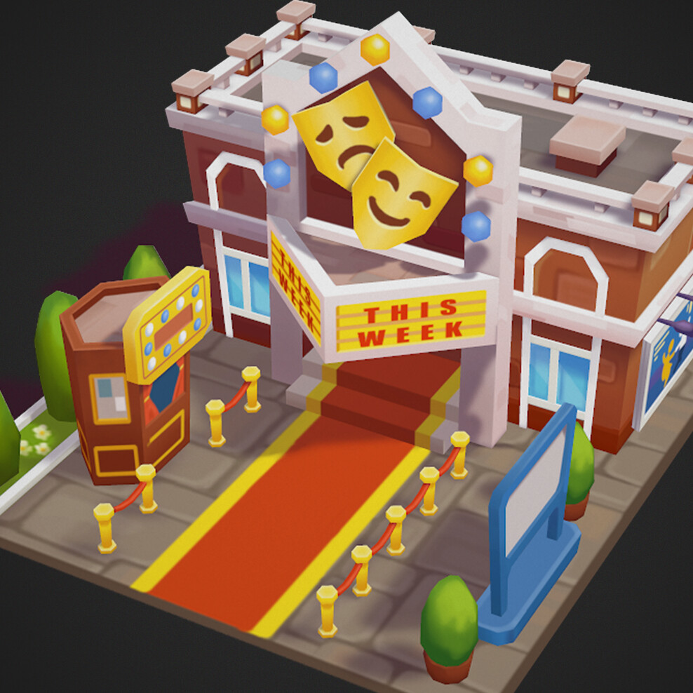 ArtStation - Ranch Dale - Theatre