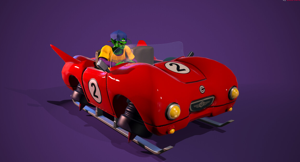 ArtStation - Racer Piccolo