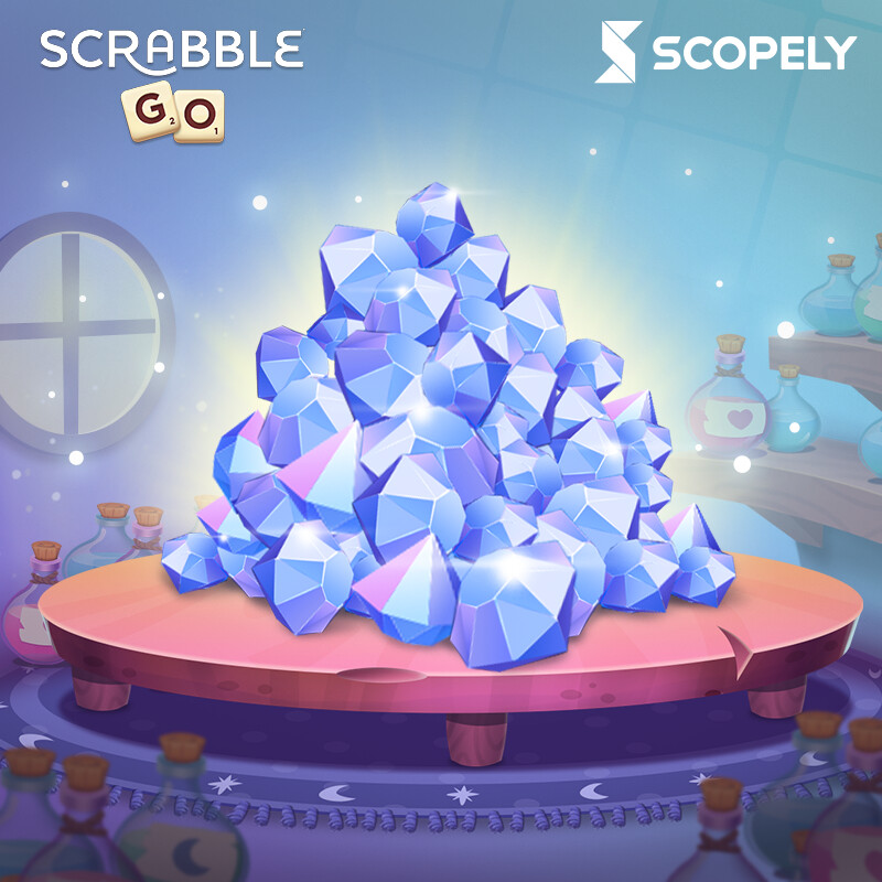 ArtStation - Scrabble GO - Illustrated Popups