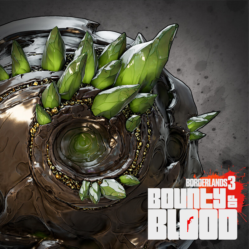ArtStation - Borderlands 3 Bounty of Blood- Obsidian Stone