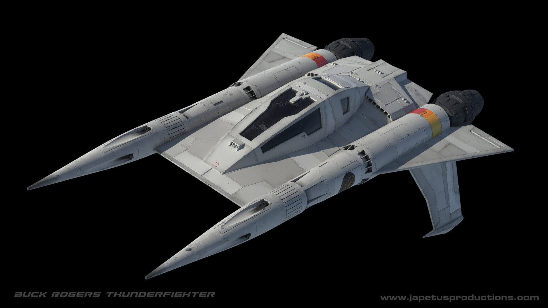 ArtStation - Buck Roger's Thunderfighter