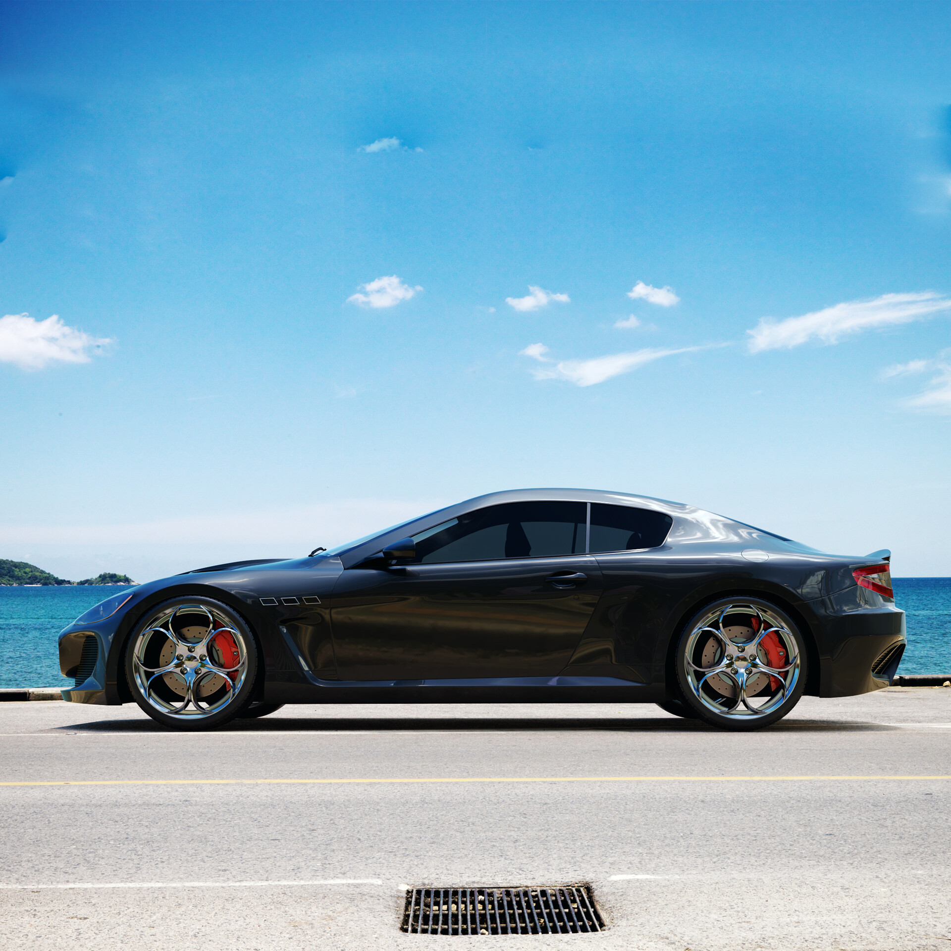 ArtStation - Maserati granturismo