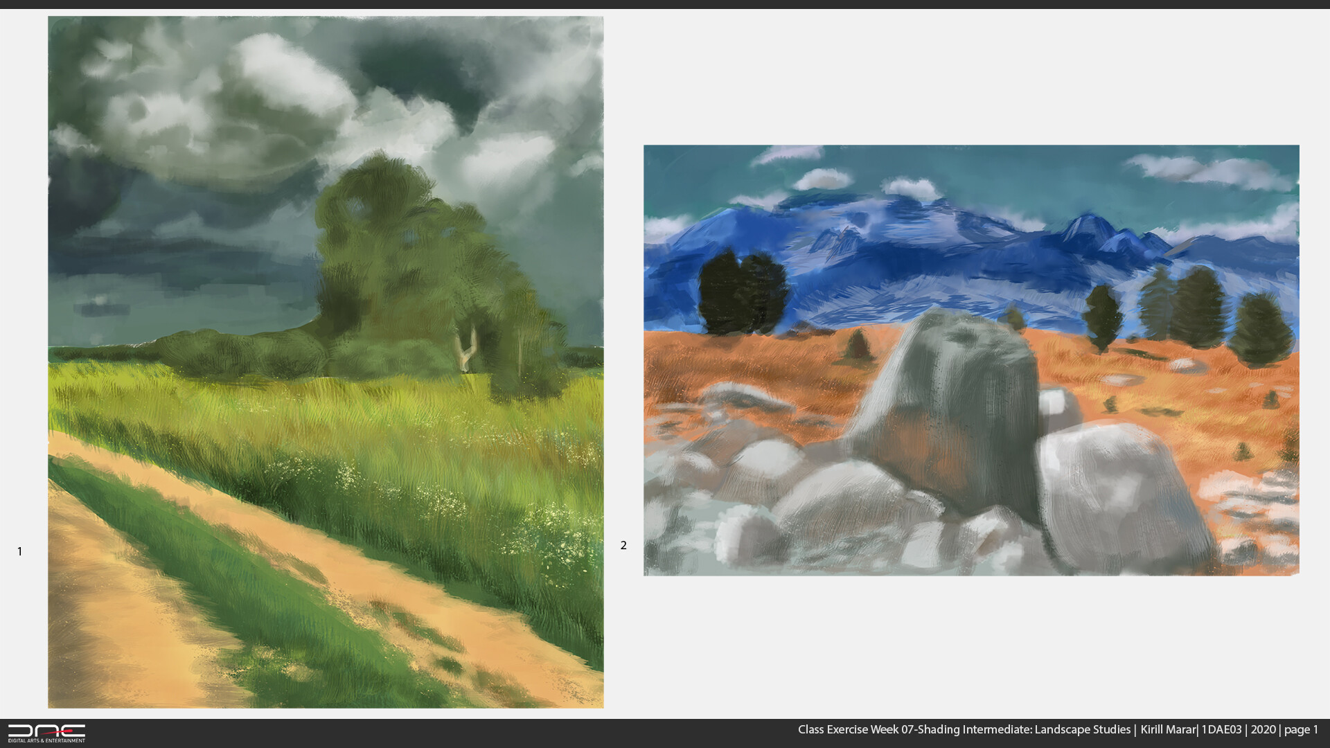 ArtStation - Preproduction 2 (Exercises)