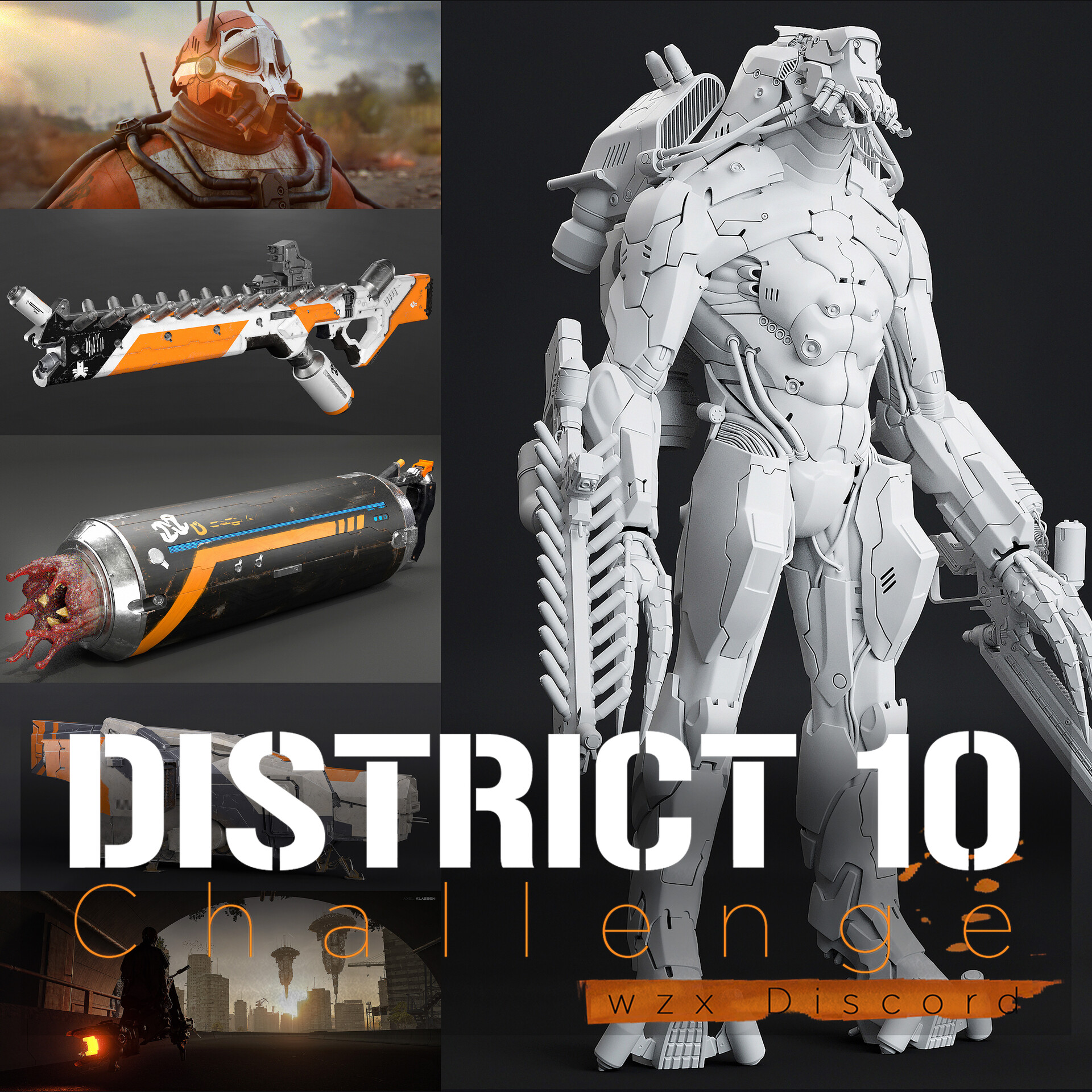 ArtStation - District 10 Discord Challenge