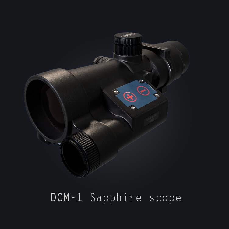 ArtStation - DCM-1 Sapphire scope