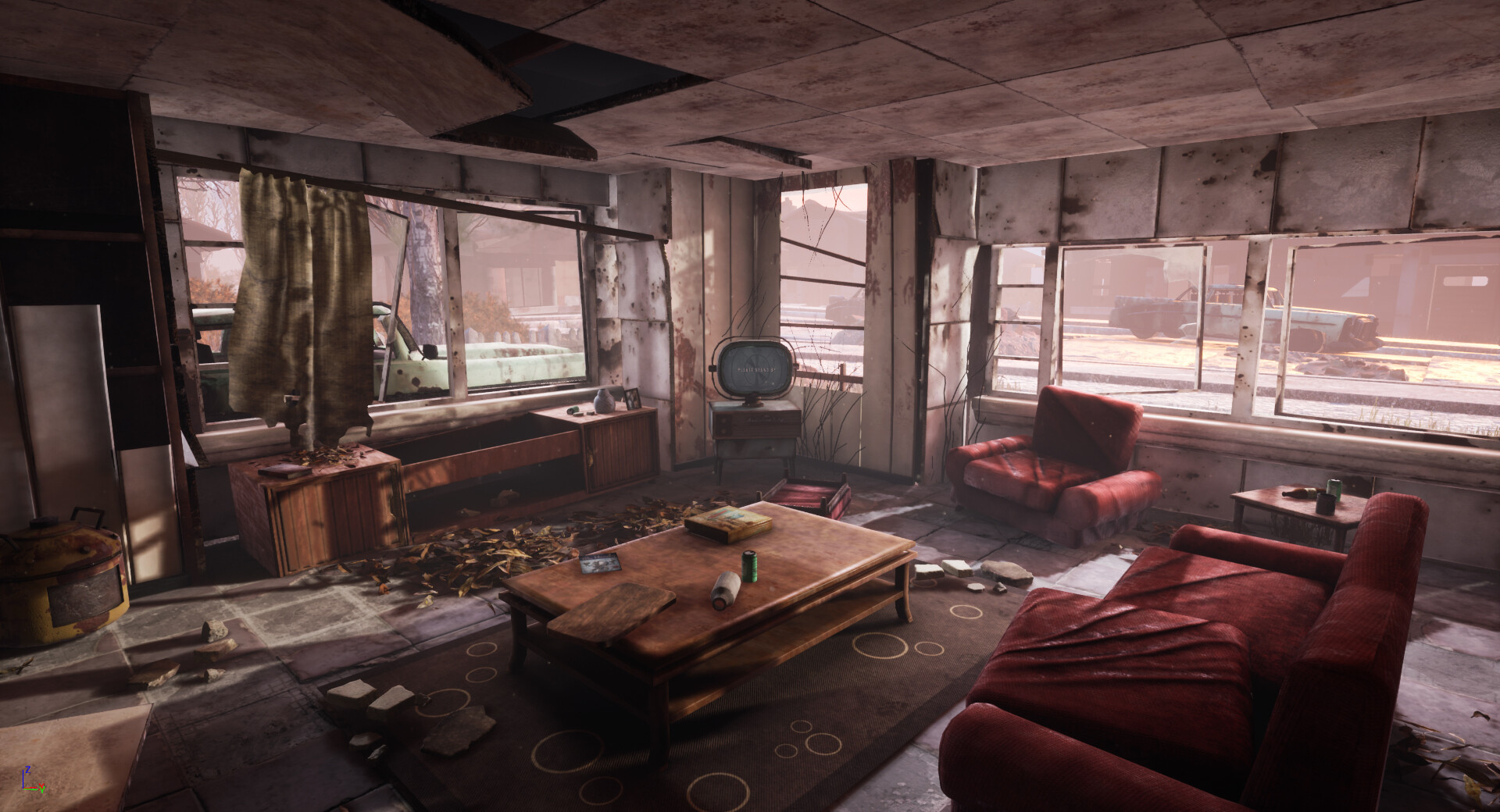 ArtStation - Fallout 4 - Sole Survivor's house (UE4)