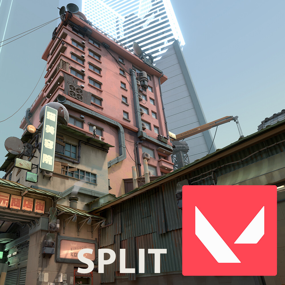 ArtStation - VALORANT \\ Lighting and Environment : Split