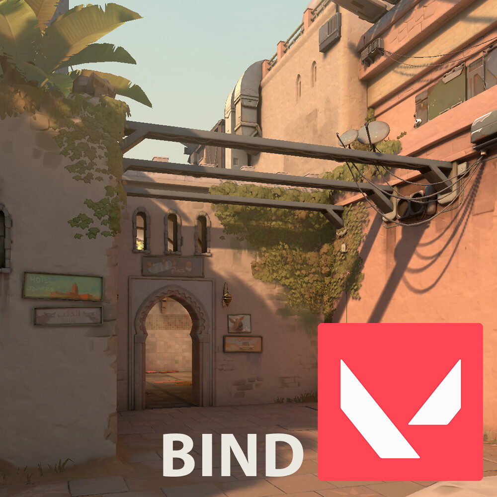 ArtStation - VALORANT \\ Lighting and Environment : Bind