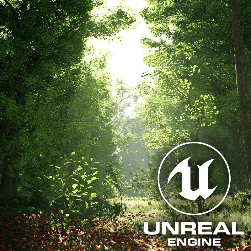 ArtStation - Oak Forest Trees - Unreal Engine 4 - Part 6
