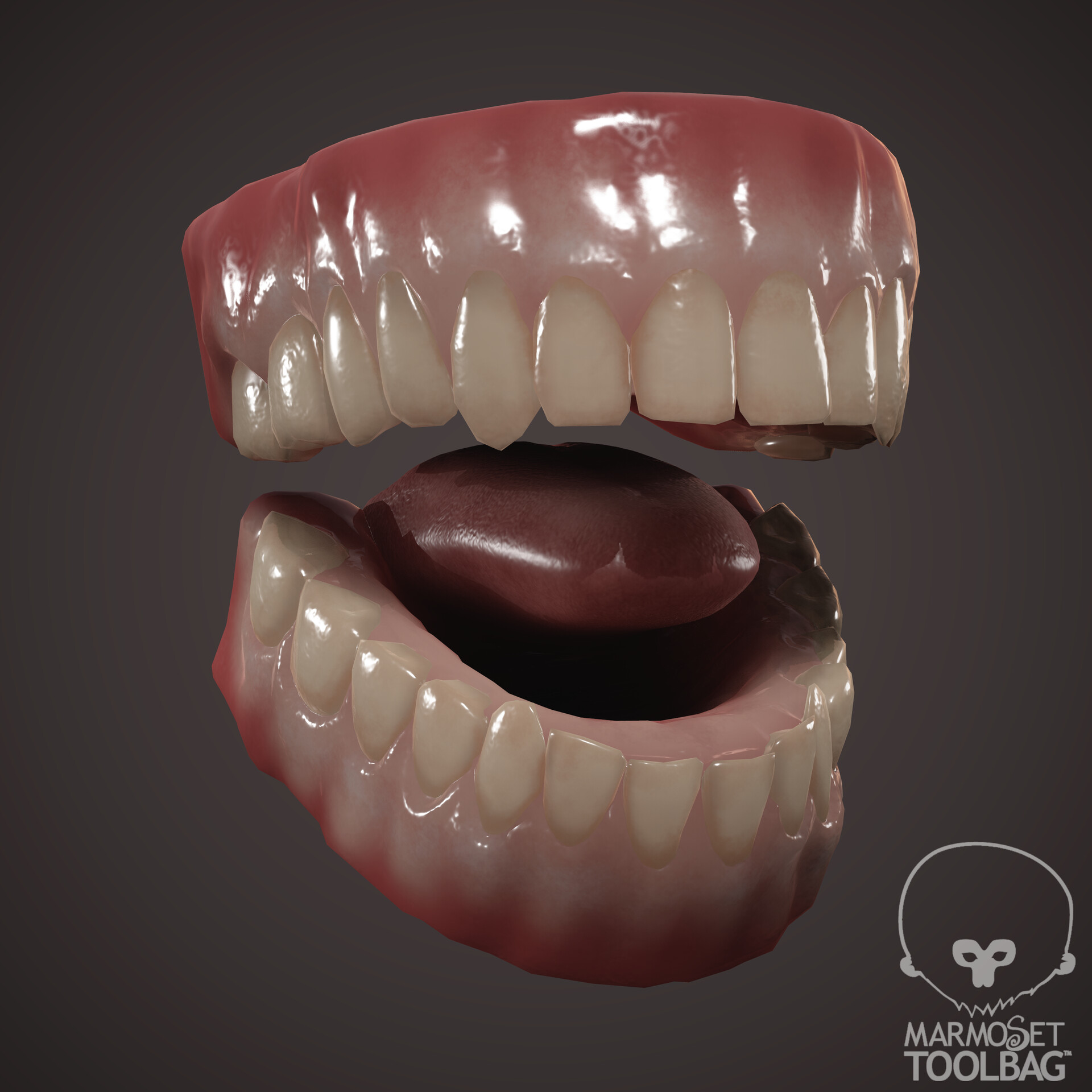 ArtStation - Teeth Study Mesh