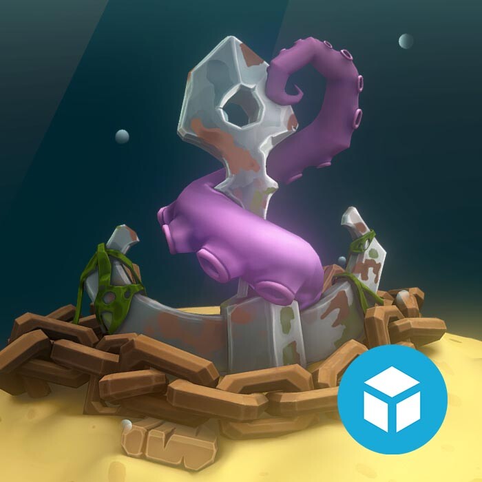 ArtStation - Sketchfab Sea Life Challenge - Anchors Away