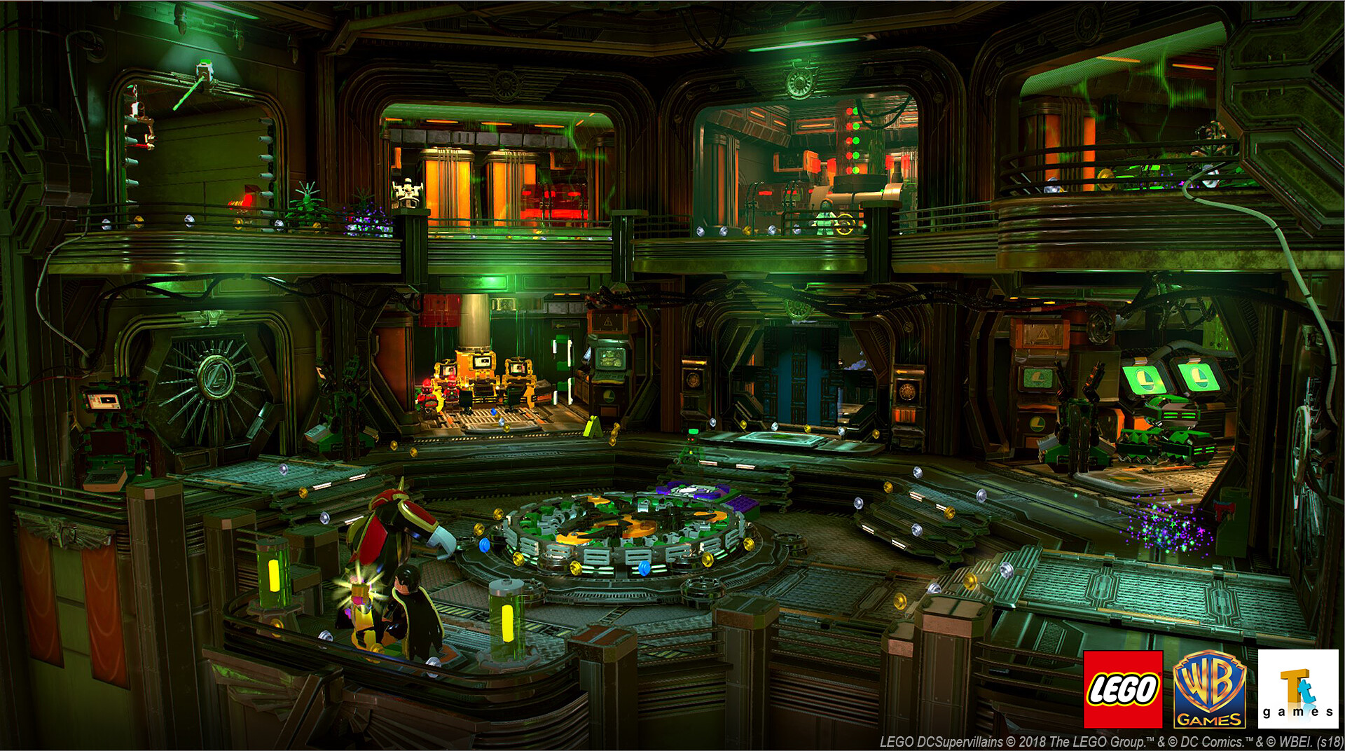 ArtStation - LEGO DC Super-Villains LexCorp Basment