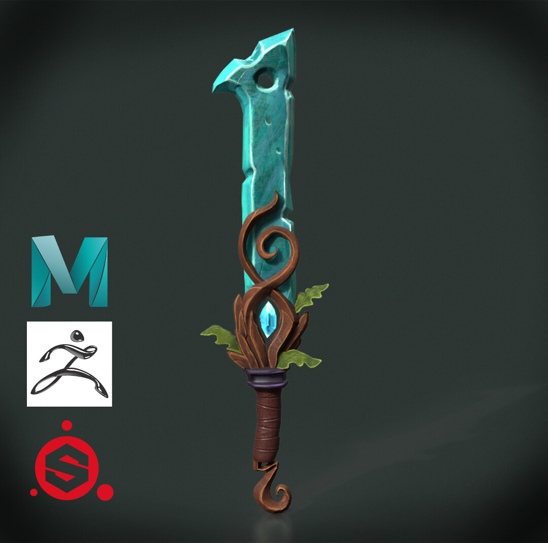 ArtStation - Elemental Sword [STUDENT]