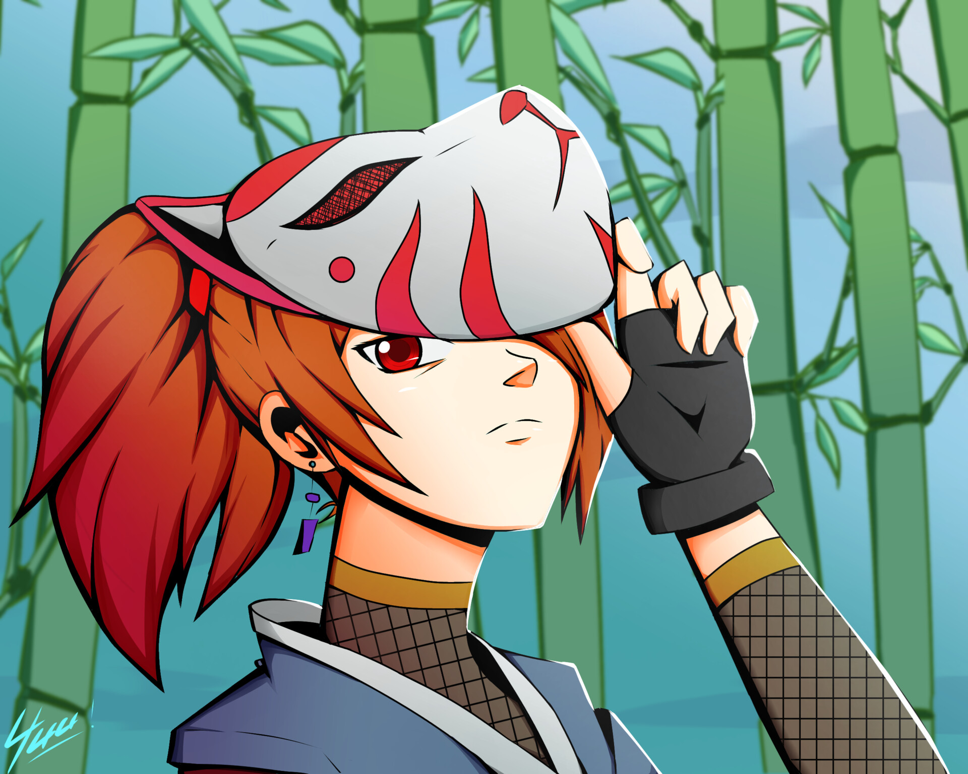 ArtStation - Kunoichi (Original Character)