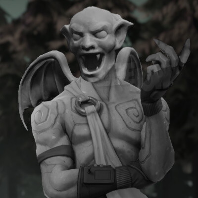 ArtStation - Gargoyle skin concept