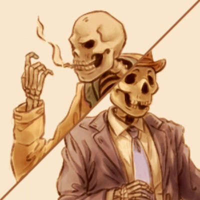 ArtStation - Skeleton Salesmen