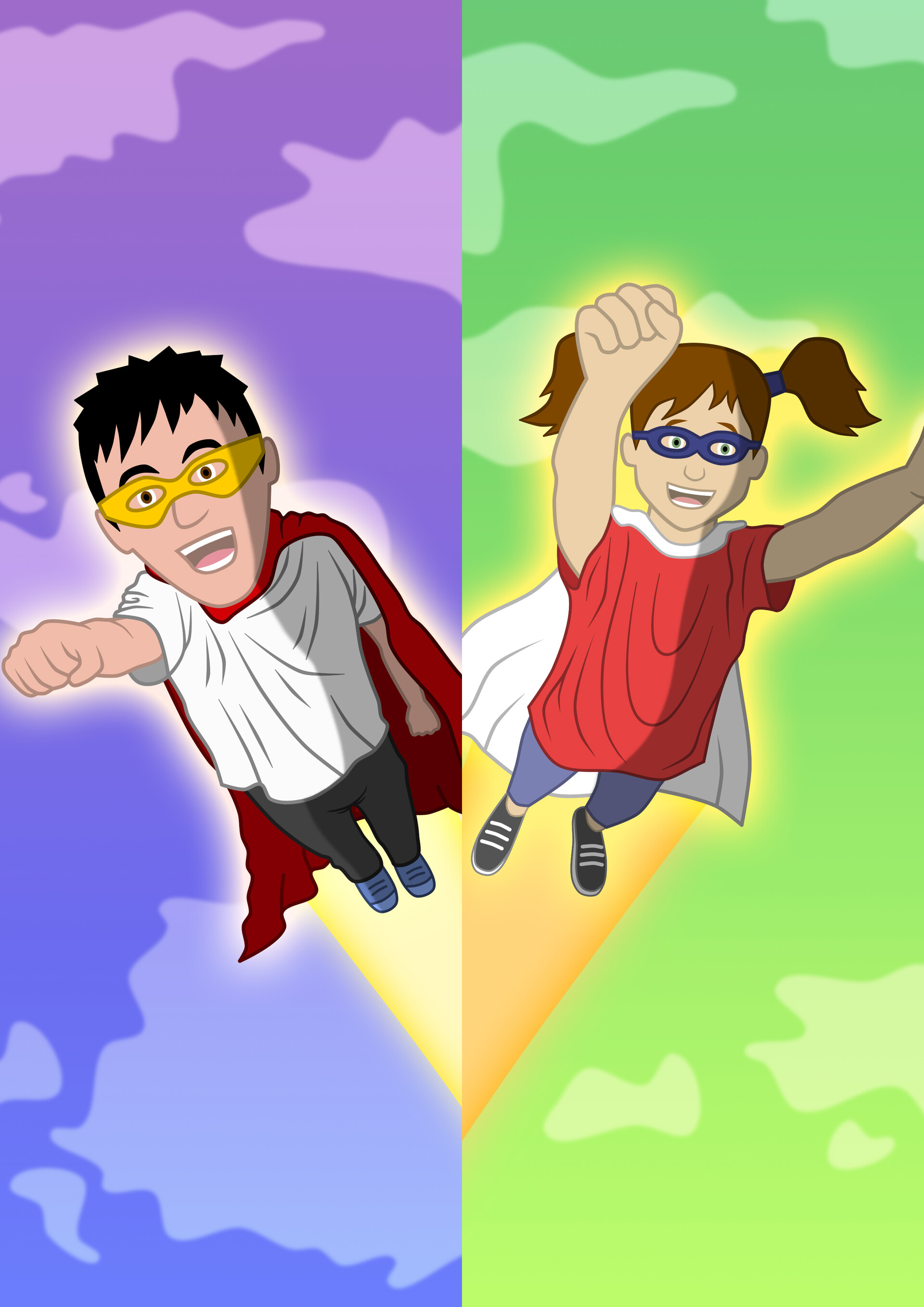 ArtStation - Children heroes