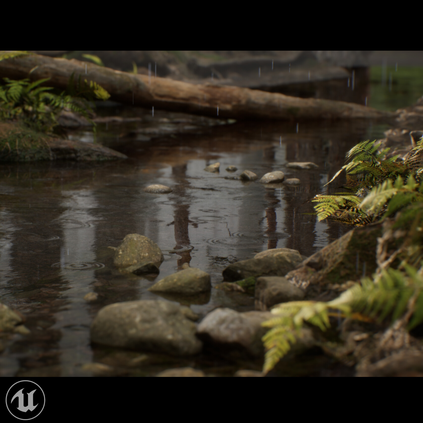 ArtStation - Unreal Engine fun - rain experiments