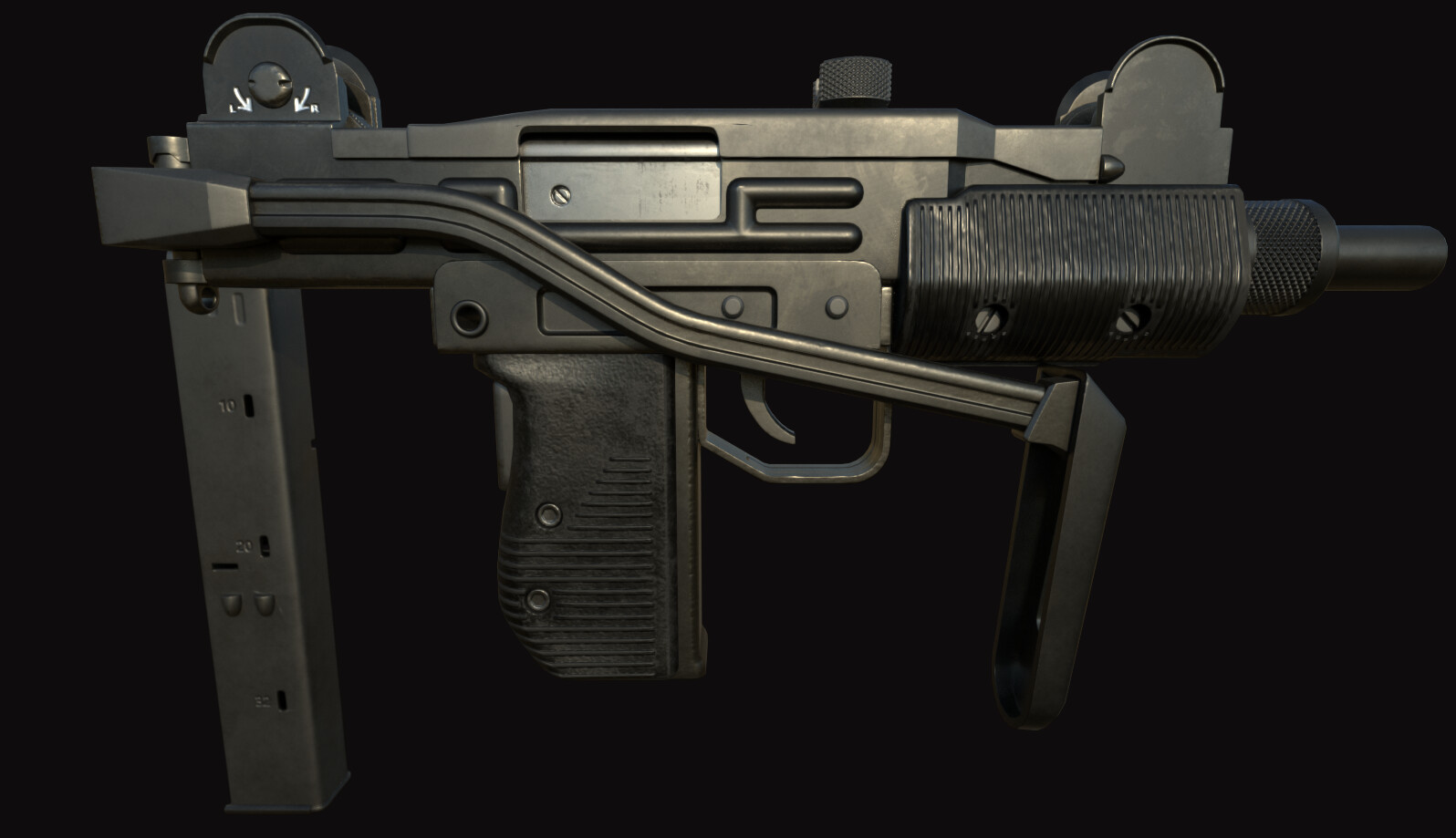 ArtStation - Mini Uzi