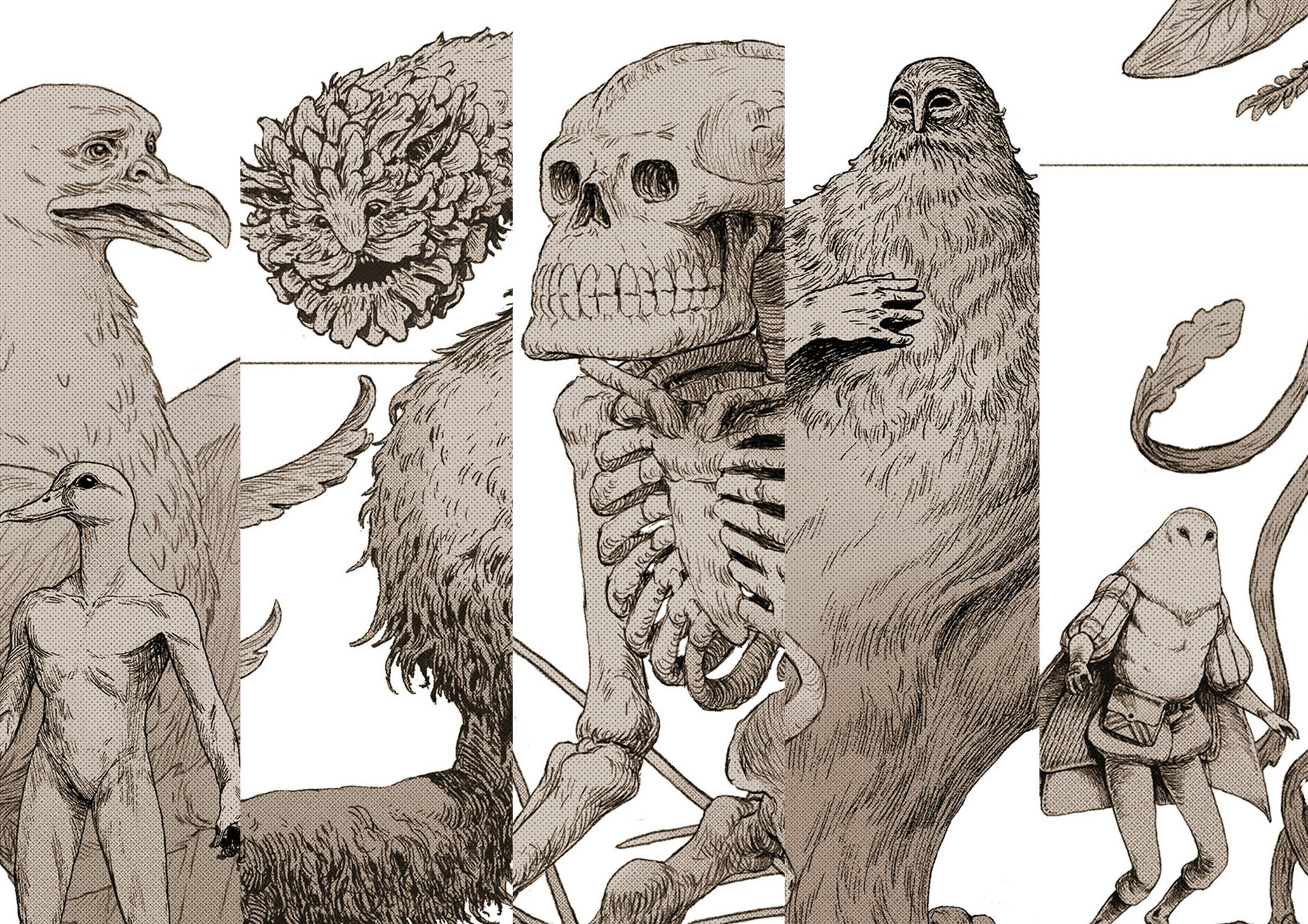 ArtStation - Rust and Humus - Bestiary Part I