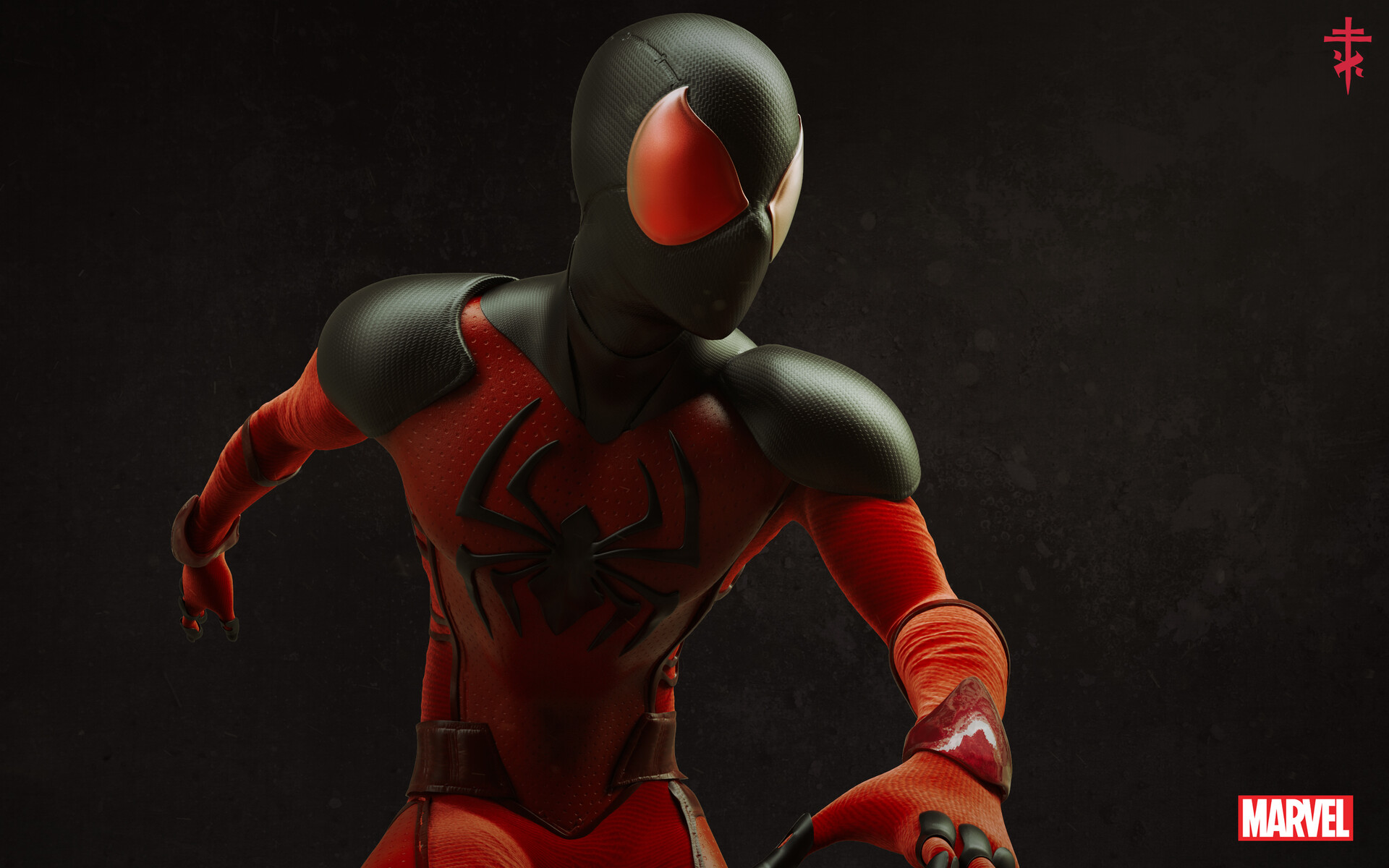 ArtStation - Scarlet Spider