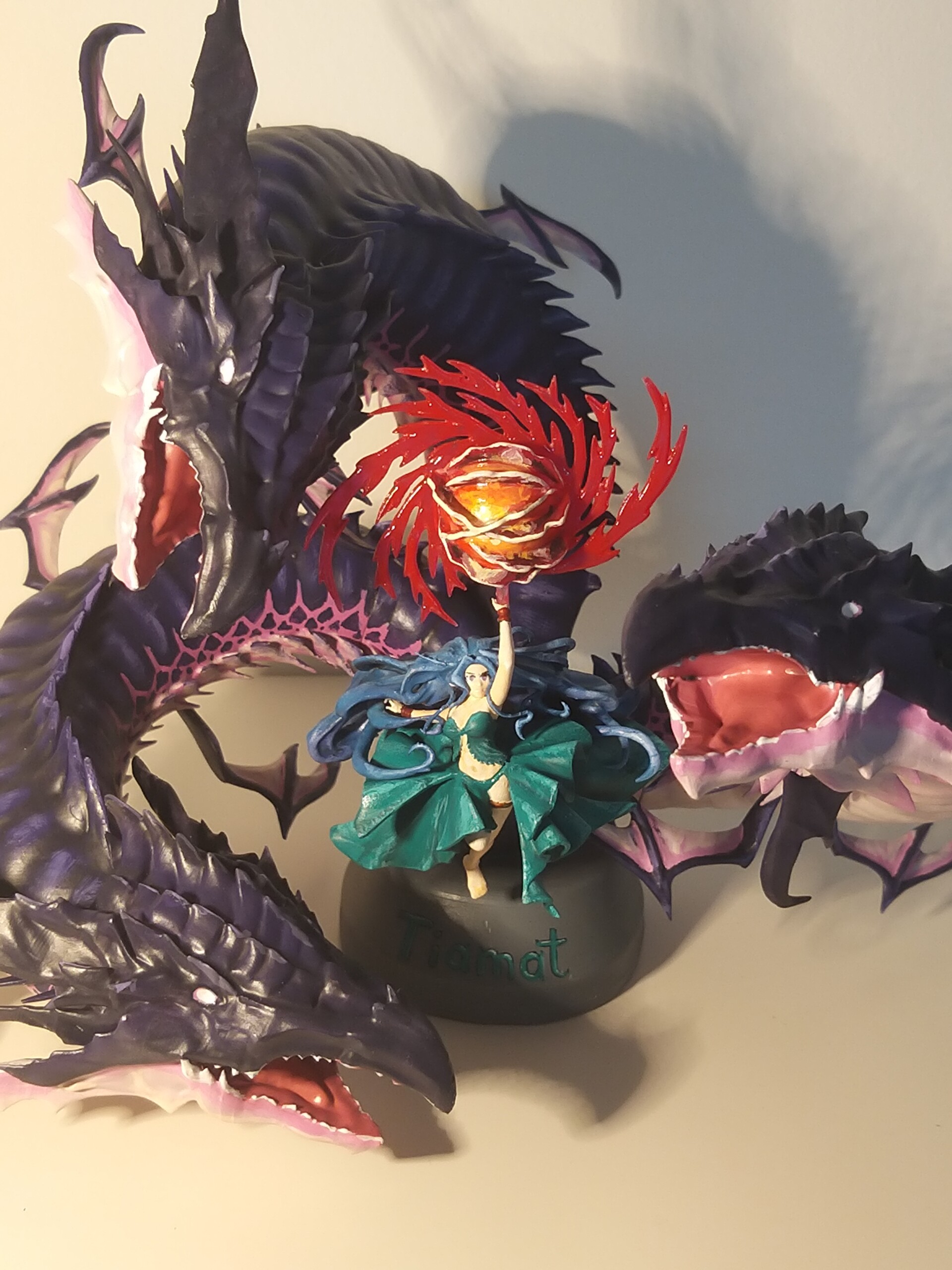 ArtStation - GBF - Tiamat figurine - selfmade - Granblue Fantasy