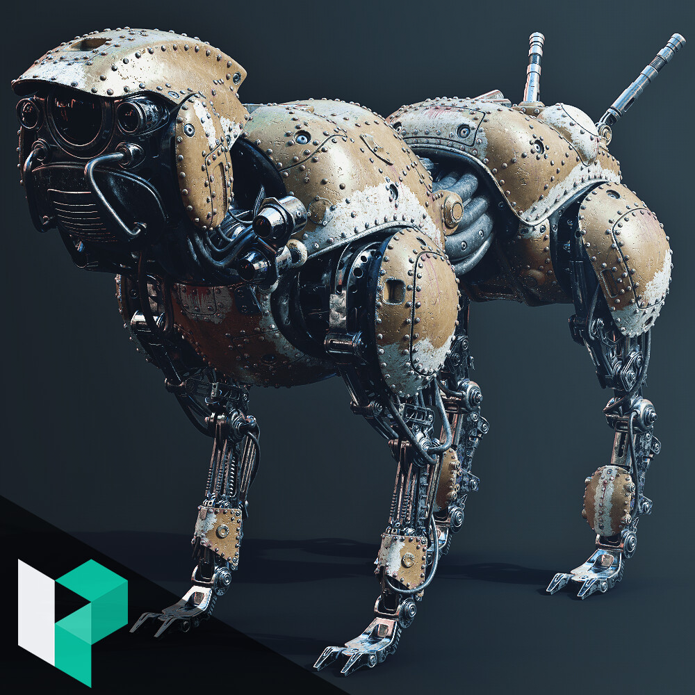 ArtStation - Mechanical Dog