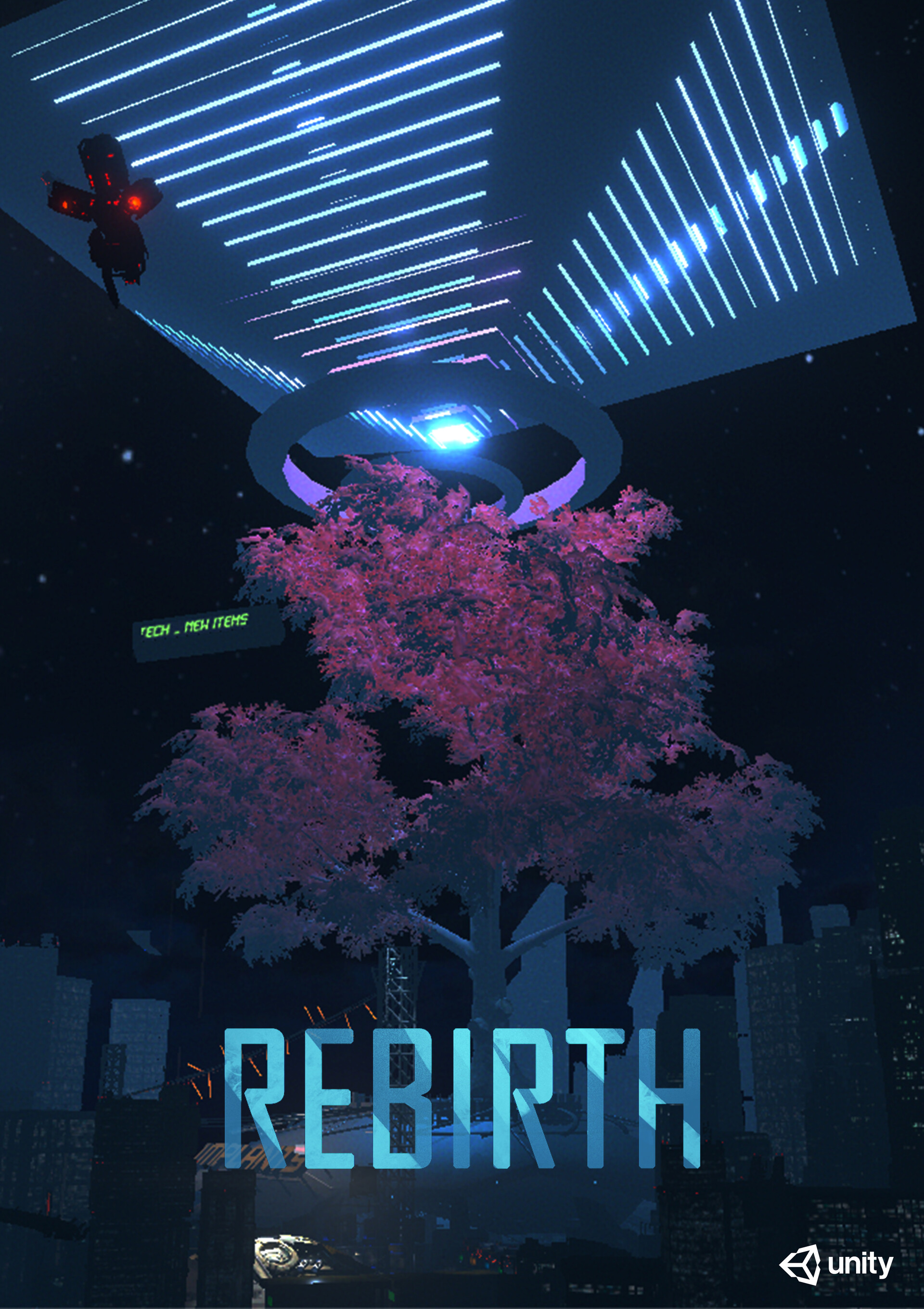 ArtStation - REBIRTH—Unity Scene design