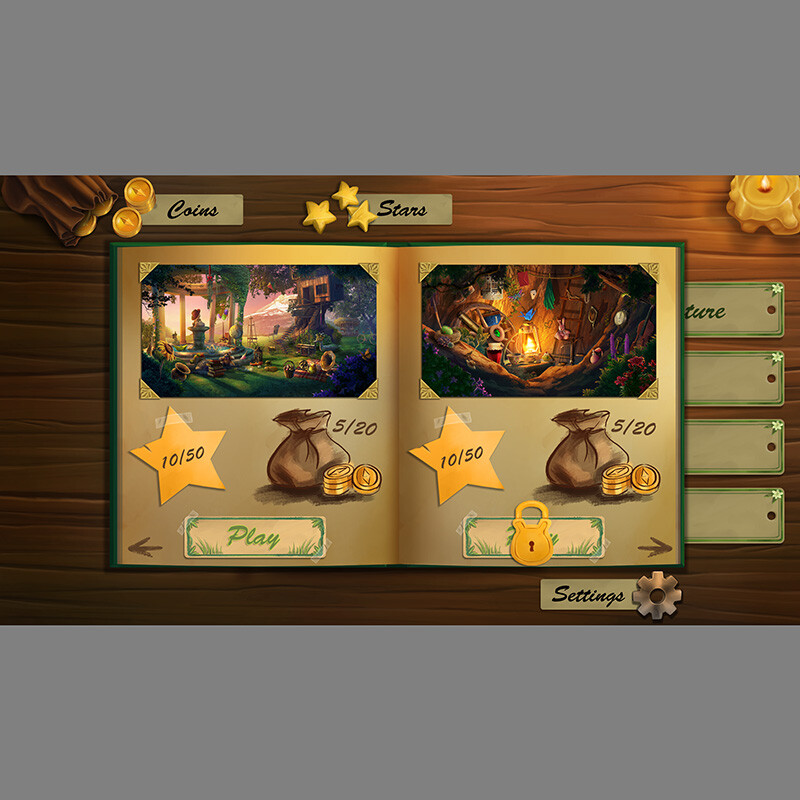 ArtStation - Puzzle book