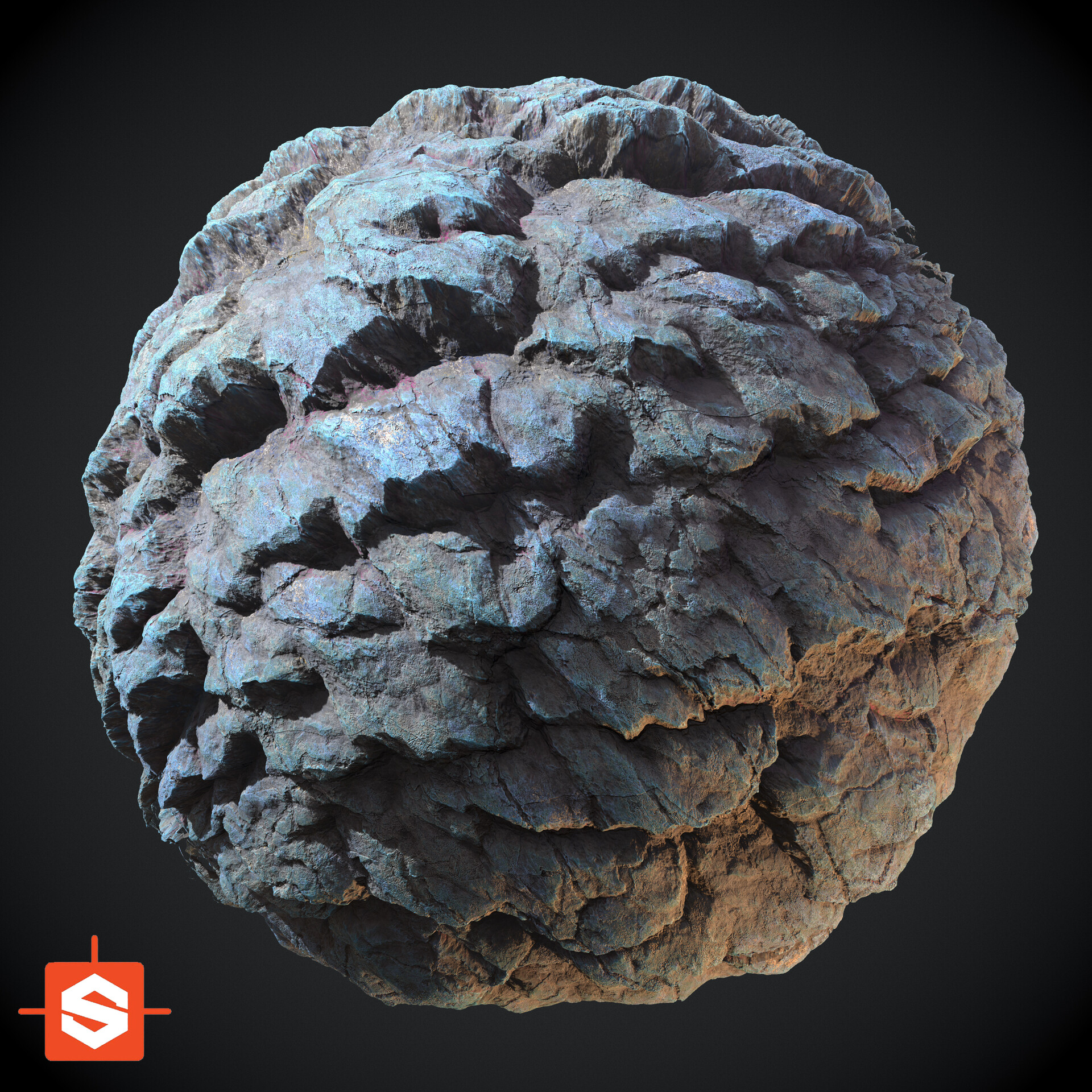 ArtStation - Stylize The Blue Rock