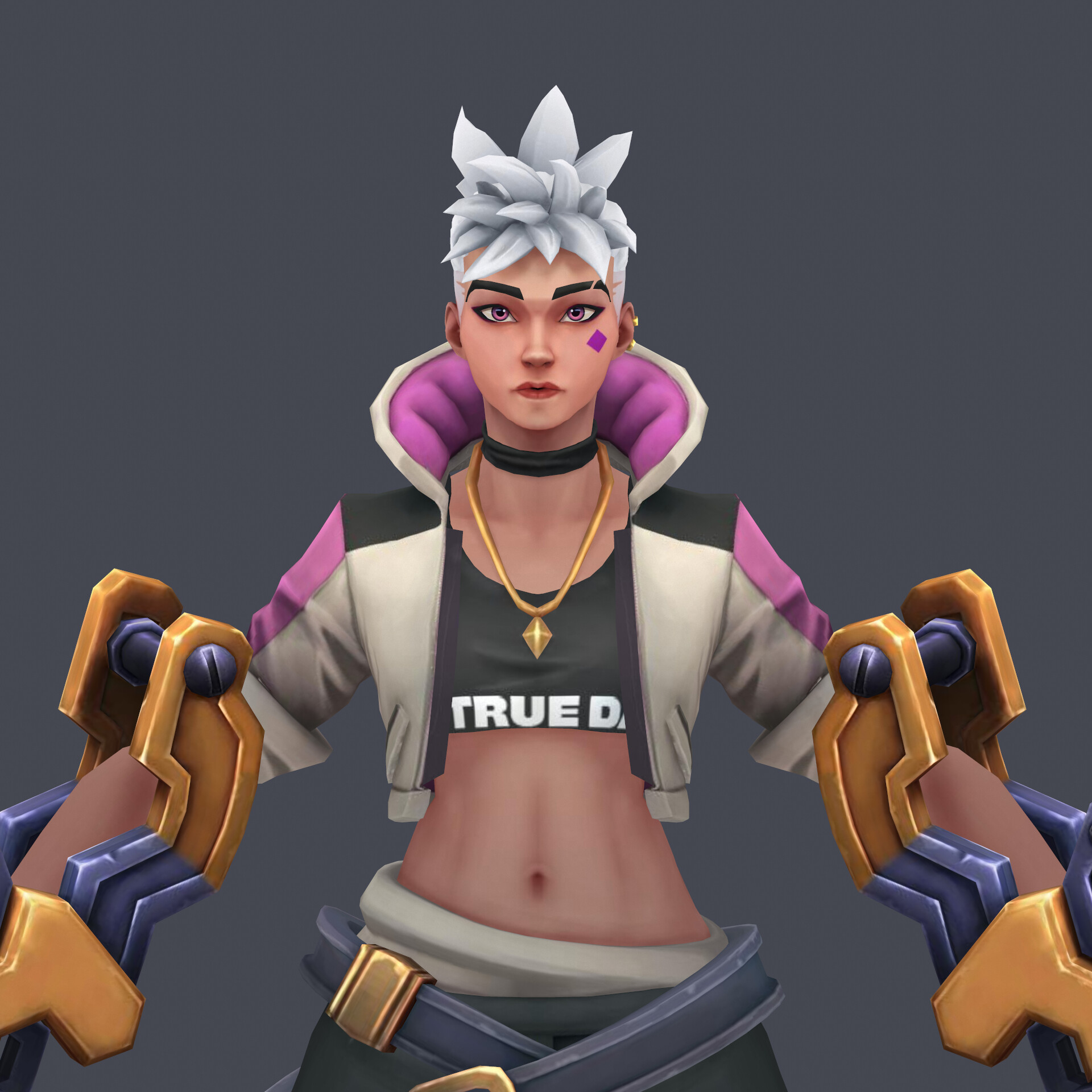 ArtStation - VI True Damage Skin Fan Art