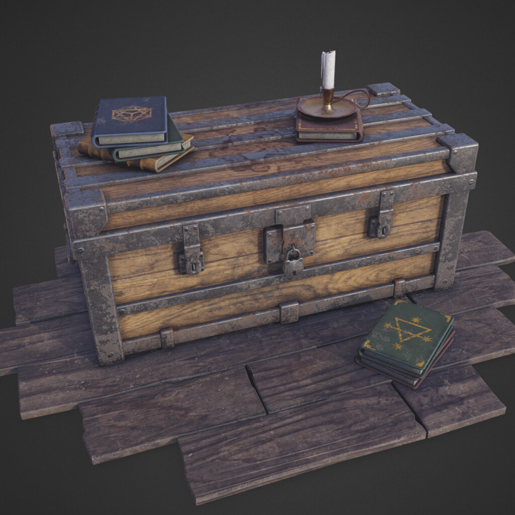 ArtStation - Wizard's Chest