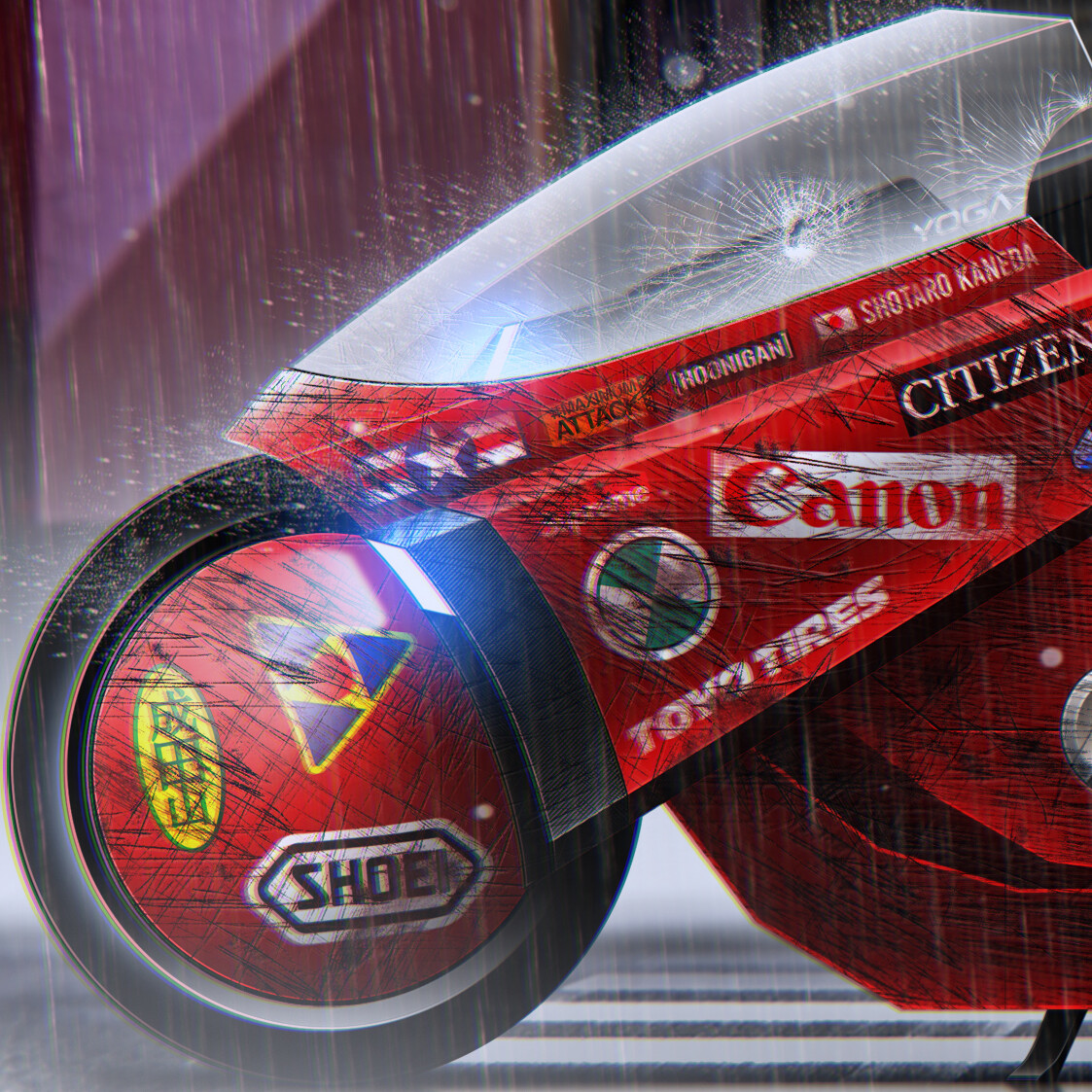 ArtStation - Kaneda Bike (Scratch Version)